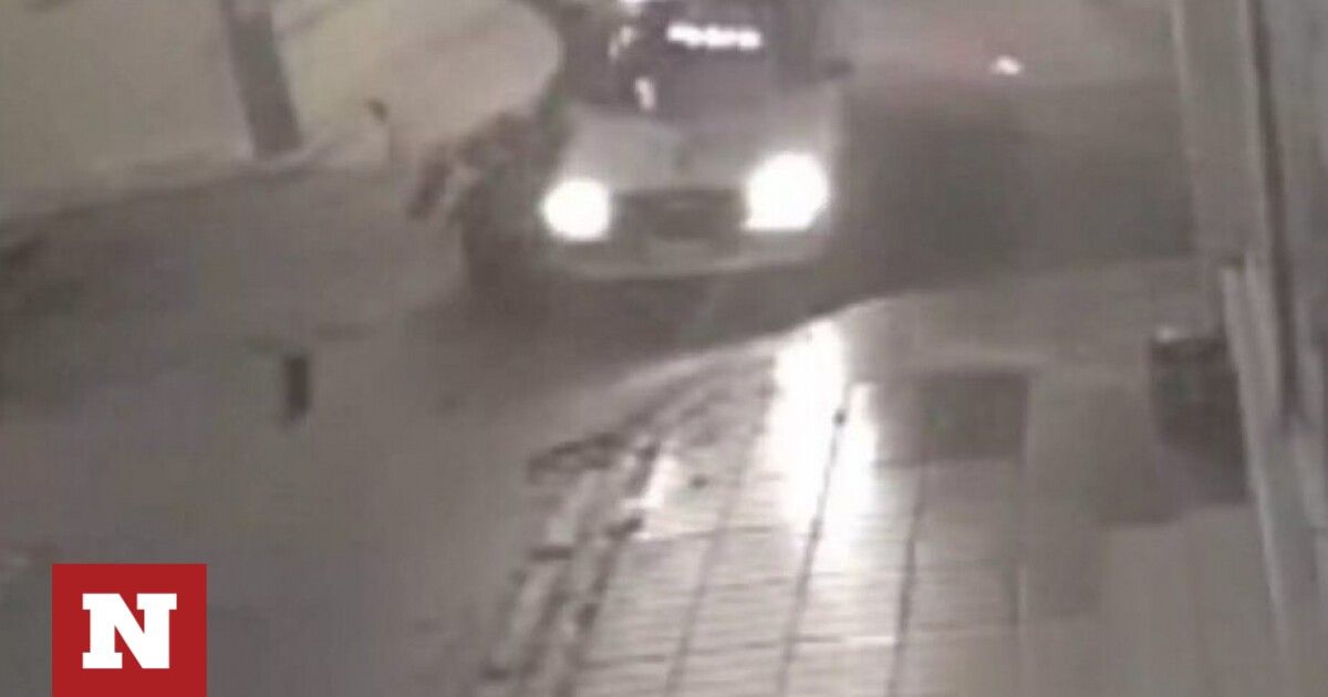 Ντελιβεράς παραβιάζει stop και συγκρούεται με ΙΧ - Newsbomb