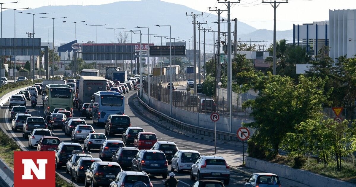 Κίνηση: Τροχαίο στη Μεταμόρφωση και μποτιλιάρισμα στην εθνική οδό ...