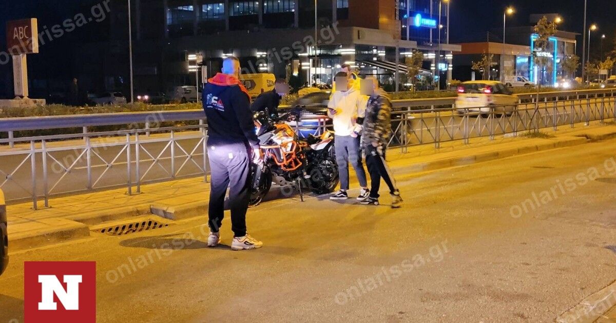 Τρελή πορεία για μοτοσικλέτα στη Λάρισα – Δύο τραυματίες - Newsbomb