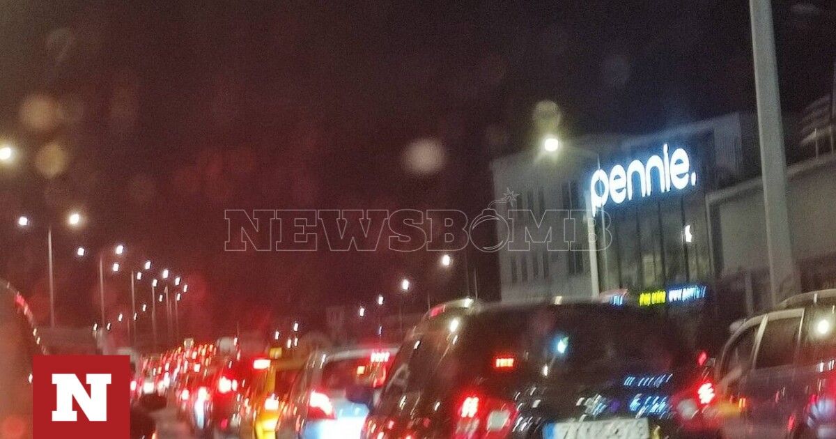 Κίνηση στον Κηφισό: «Ουρές» χιλιομέτρων μέχρι και το βράδυ - Newsbomb