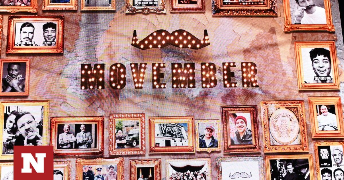 Movember: Ένα μουστάκι σώζει ζωές - Newsbomb