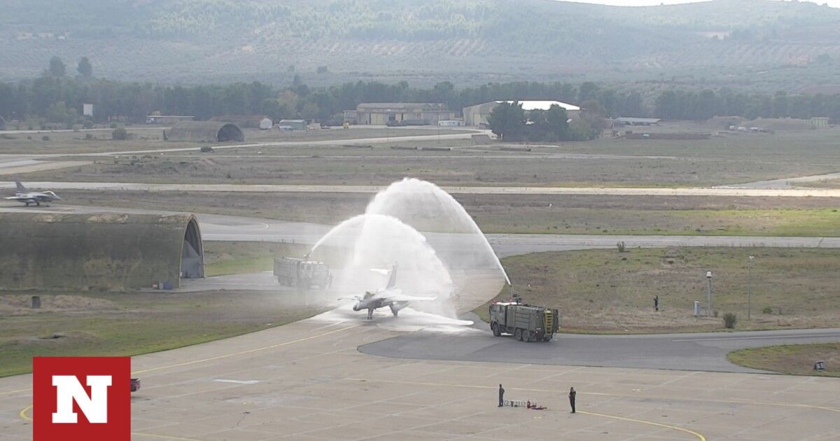 Πολεμική Αεροπορία: Τα δυο ολοκαίνουργια Rafale στη νέα τους «φωλιά ...