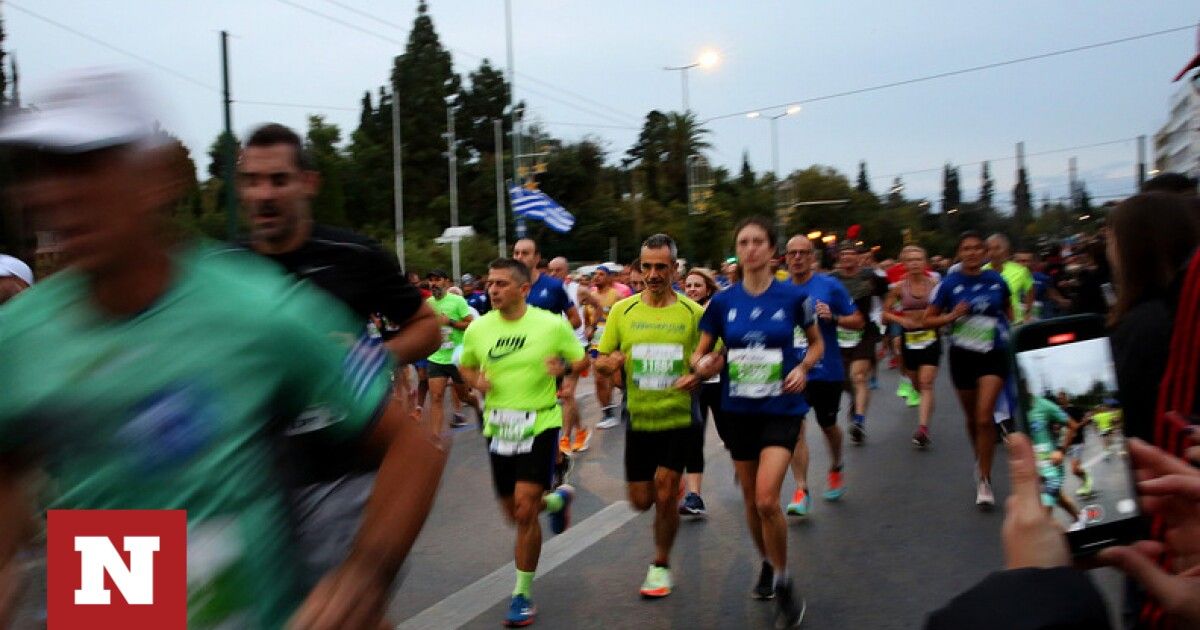 Μαραθώνιος: Ανοίγουν οι δρόμοι στο κέντρο - Πού υπάρχει μποτιλιάρισμα ...
