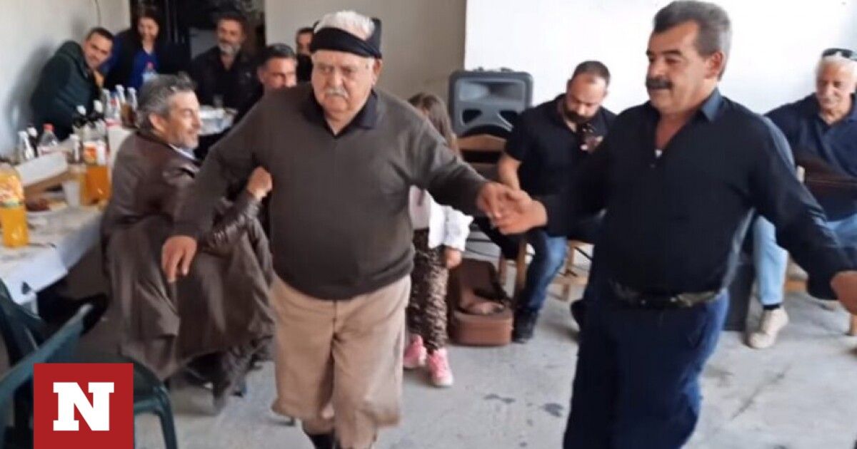 Λεβένταρος Κρητικός 90 ετών χορεύει μαλεβιζιώτη σαν… έφηβος - Newsbomb