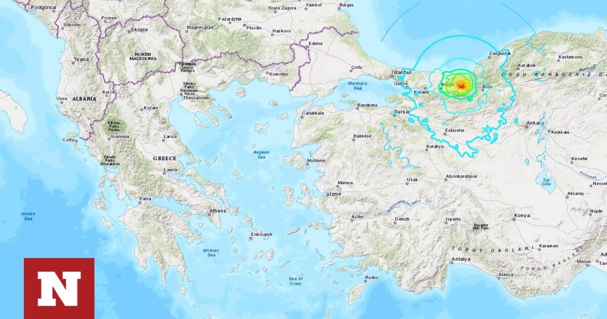 Σεισμός στην Τουρκία – 50 τραυματίες από τα 6 Ρίχτερ - Newsbomb