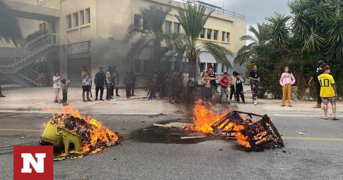 Ρομά έκλεισαν την Ε.Ο. Αθηνών-Κορίνθου - Επεισόδια και πετροπόλεμος ...