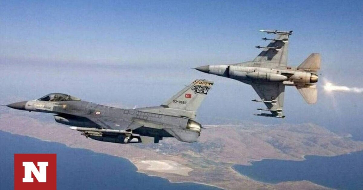 Μπαράζ υπερπτήσεων πάνω από τις Οινούσσες από τουρκικά F-16 - Newsbomb