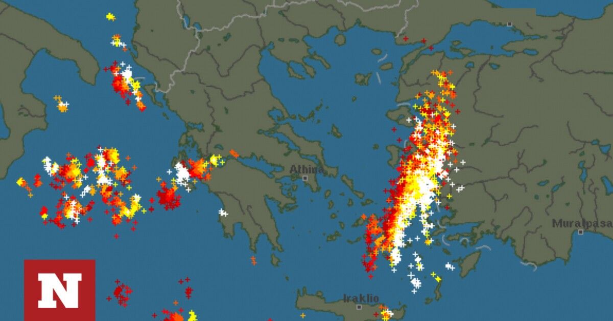 Έκτακτο Δελτίο Καιρού: Έντονα φαινόμενα τώρα σε αρκετές περιοχές – Πώς ...