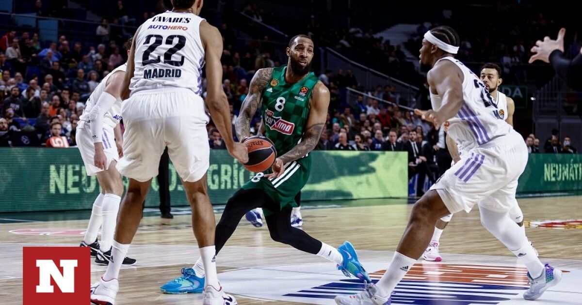 Euroleague: Στο 8-14 ο Παναθηναϊκός, η Ρεάλ «έπιασε» τον Ολυμπιακό ...