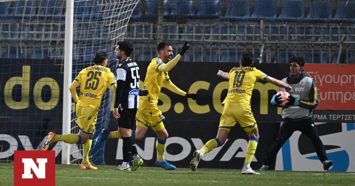 Super League, Αστέρας Τρίπολης - ΠΑΟΚ 2-2: Απίστευτη «αυτοκτονία» στην ...