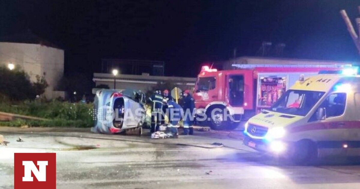 Κρήτη: Τρομακτικές εικόνες από το θανατηφόρο τροχαίο με θύμα 20χρονο ...