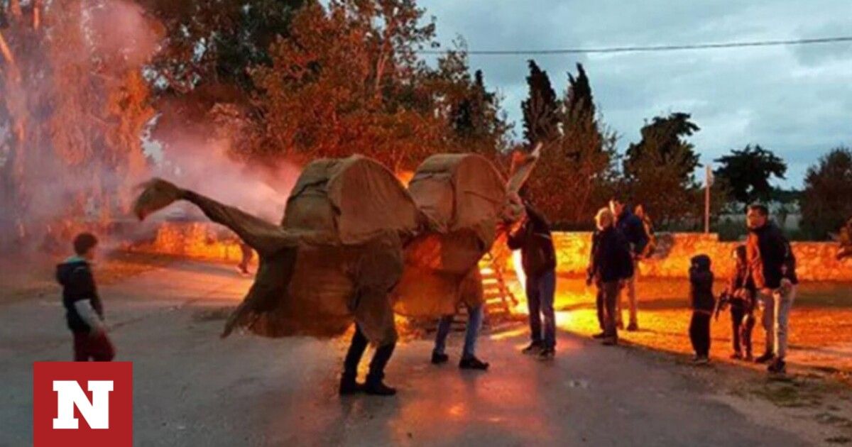 Καθαρά Δευτέρα - Χανιά: Το διονυσιακό έθιμο της Καμήλας - Newsbomb