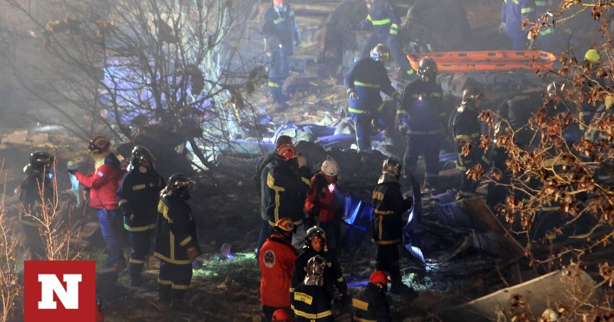 Τραγωδία στα Τέμπη: Θλίψη και οργή - Στους 57 οι νεκροί, 56 οι ...