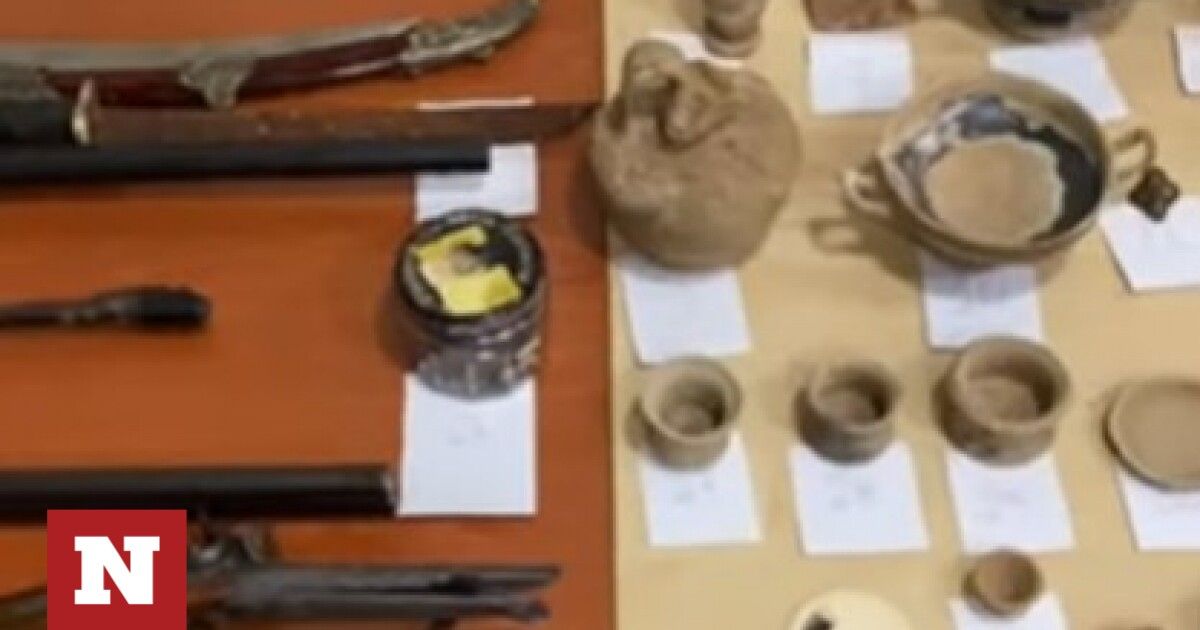 Κορινθία: Συνελήφθησαν τρεις αρχαιοκάπηλοι - Είχαν στην κατοχή τους όπλα και... σπαθιά - Newsbomb