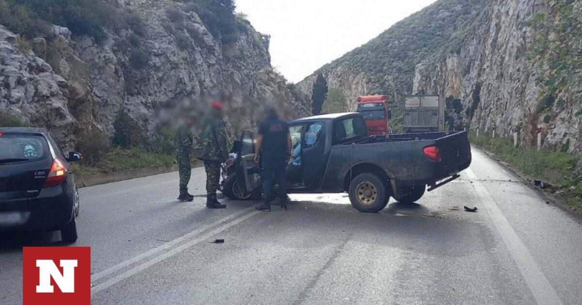 Σοβαρό τροχαίο με αγροτικό στο Ρέθυμνο - Newsbomb