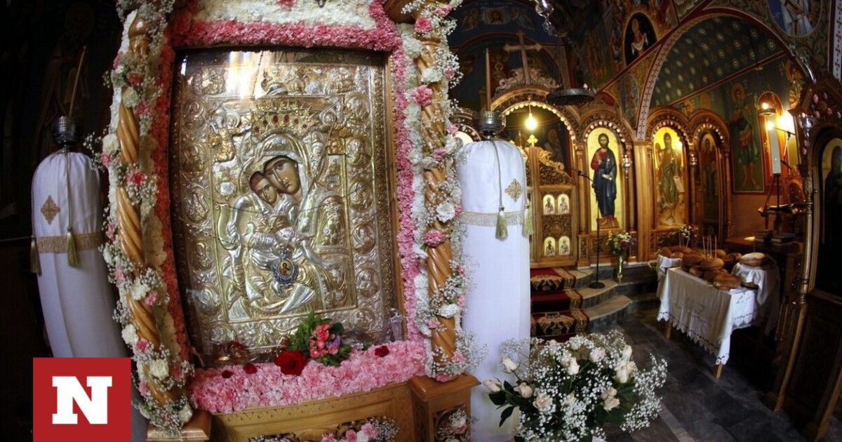Στην Αθήνα η θαυματουργή εικόνα της Παναγίας «Άξιον Εστί» - Οι ...