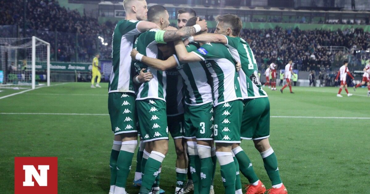 Super League, Παναθηναϊκός-Ολυμπιακός 2-0: Ανώτεροι «πράσινοι» έκαναν ...