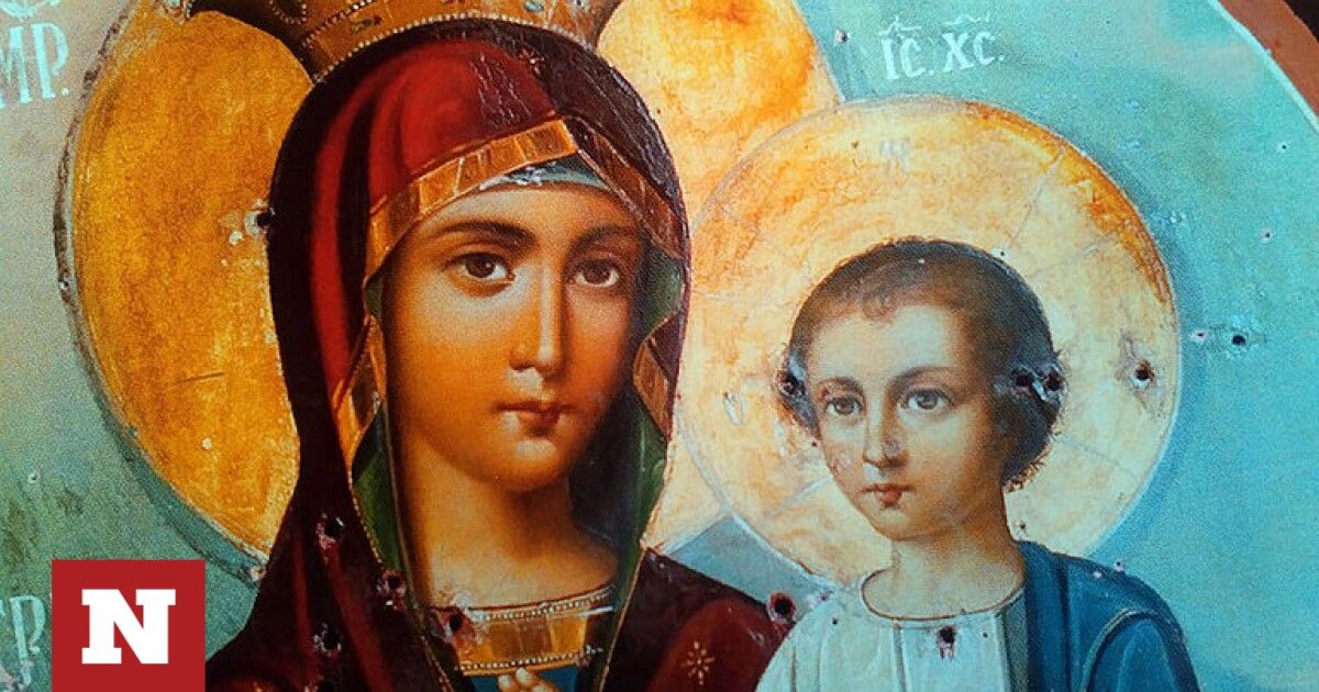 Παναγία η Μελικιώτισσα: 55 σφαίρες σε μια εικόνα! - Newsbomb