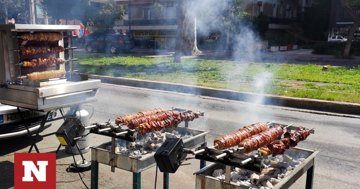 Πάσχα 2023: Γυρίζουν οι σούβλες για το ψήσιμο του οβελία σε όλη τη χώρα ...