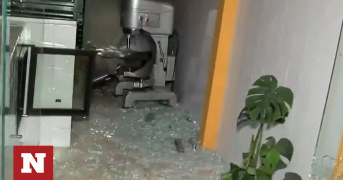 Έκρηξη σε ζαχαροπλαστείο στο Παγκράτι - Πέταξαν χειροβομβίδα - Newsbomb