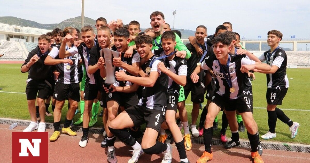 Super League: Πρωταθλητής ο ΠΑΟΚ στην Κ15 - Νίκησε στον τελικό τον ...