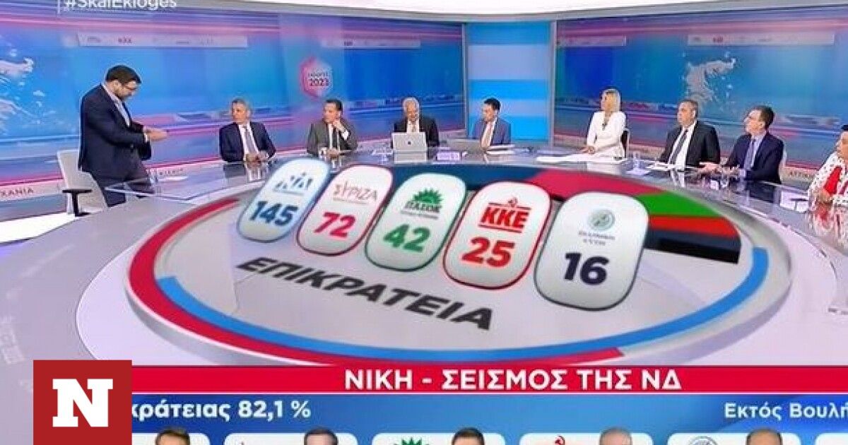 Εκλογές 2023: Ένταση στον αέρα του ΣΚΑΪ - Έφυγε εκνευρισμένος από το ...