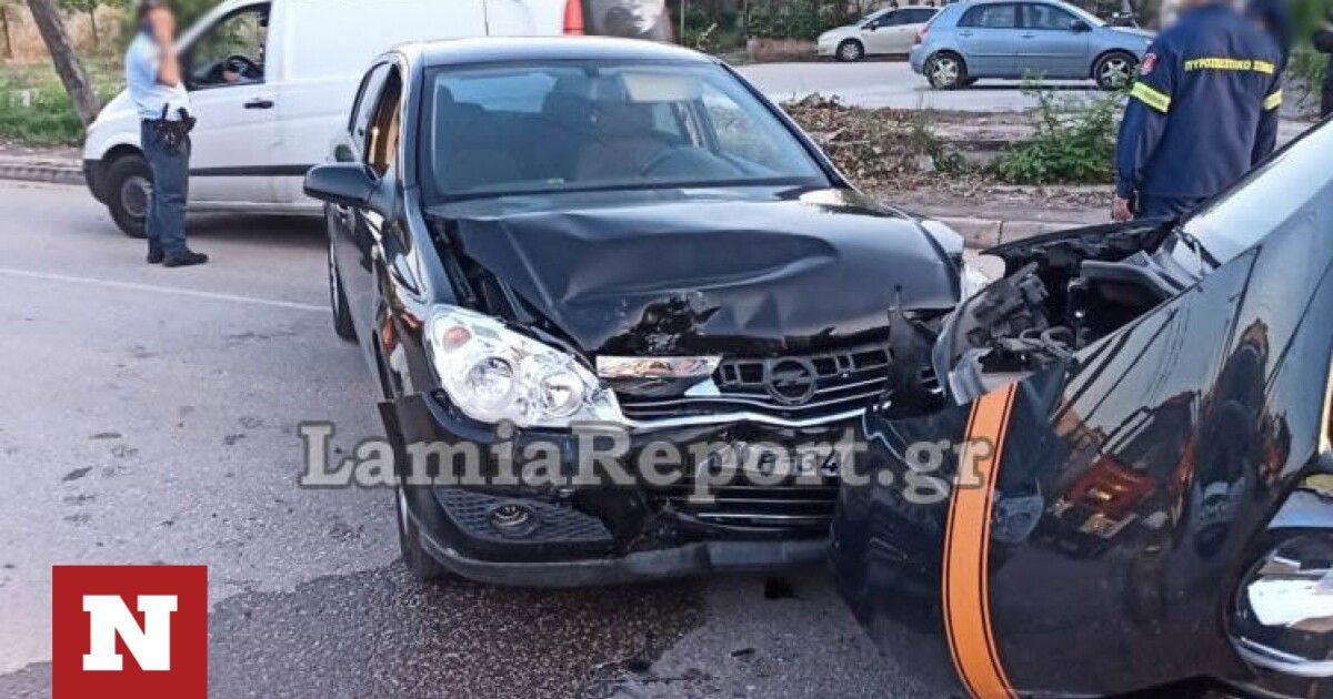 Σοβαρό τροχαίο στη Λαμία - Σφοδρή σύγκρουση οχημάτων με μία τραυματία ...