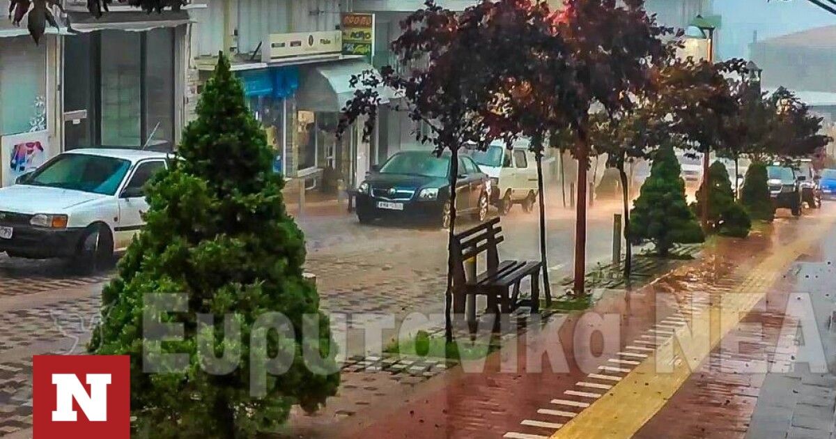 Κακοκαιρία: Ισχυρό μπουρίνι και χαλαζόπτωση στο Καρπενήσι - Newsbomb