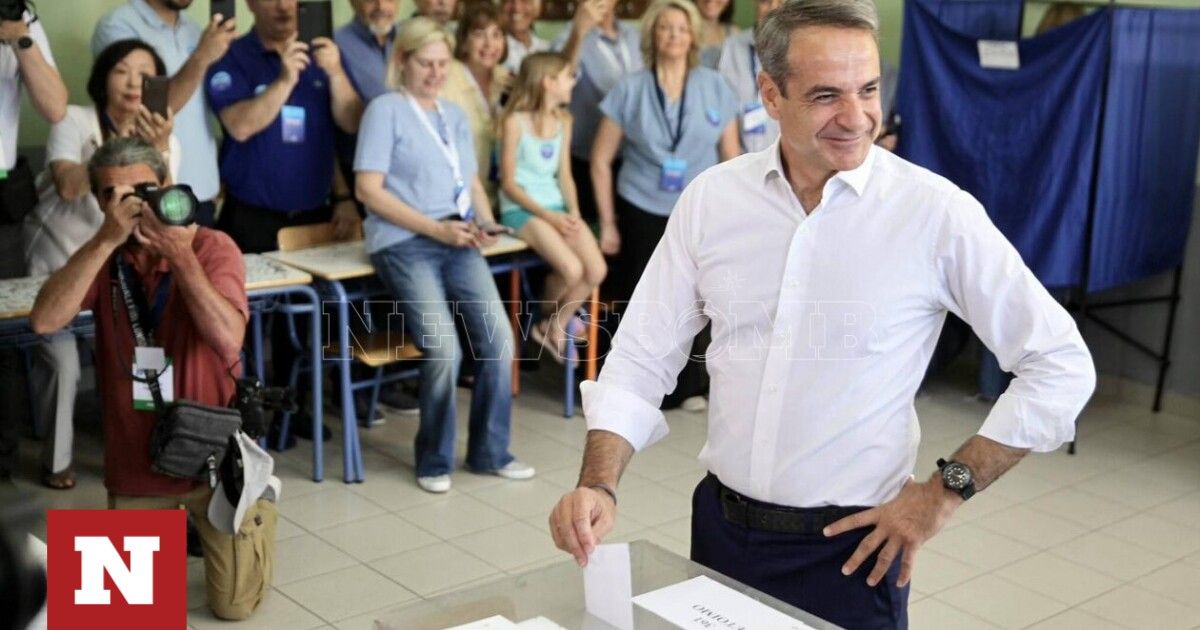 Εκλογές 2023 - Κυριάκος Μητσοτάκης: Ψηφίζουμε για μια σταθερή και ...
