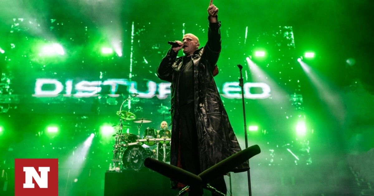 Release Athens: Οι Disturbed «σήκωσαν στον αέρα» την Πλατεία Νερού - Newsbomb