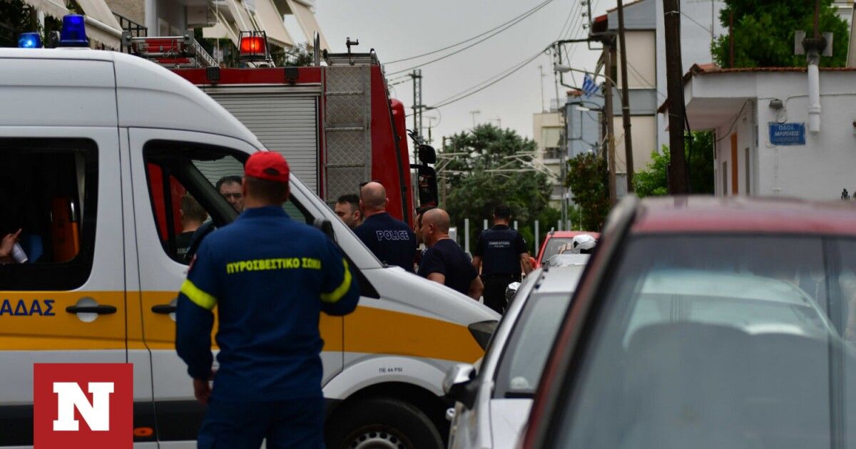 Τραγωδία στη Λάρισα: Άνδρας άρπαξε φωτιά, έπεσε στο κενό και καρφώθηκε ...