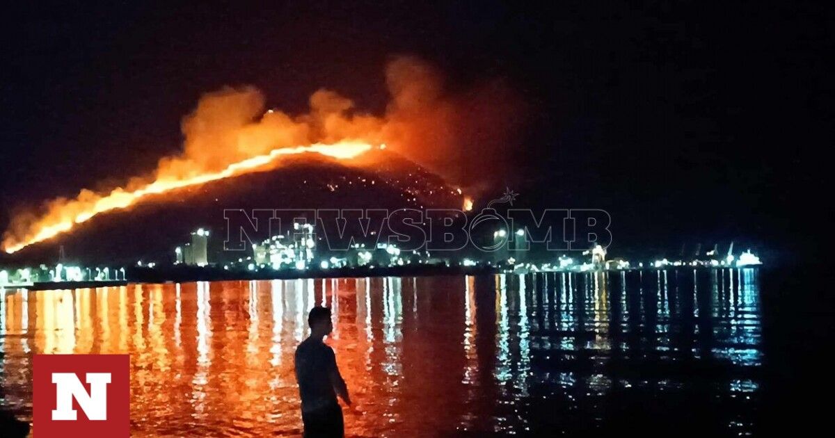 Νύχτα αγωνίας στην Εύβοια – Ανεξέλεγκτη η φωτιά στο Αλιβέρι - Newsbomb