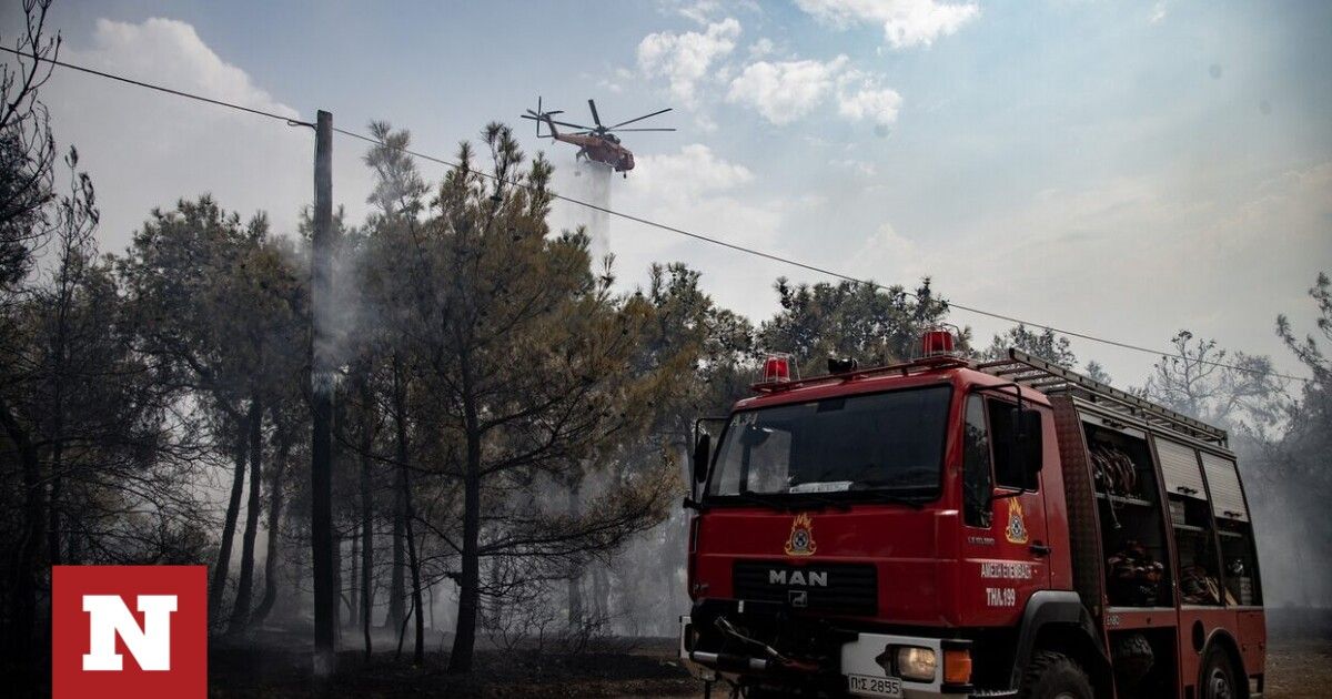 Οριοθετήθηκε η φωτιά στο Άγιο Όρος - Newsbomb