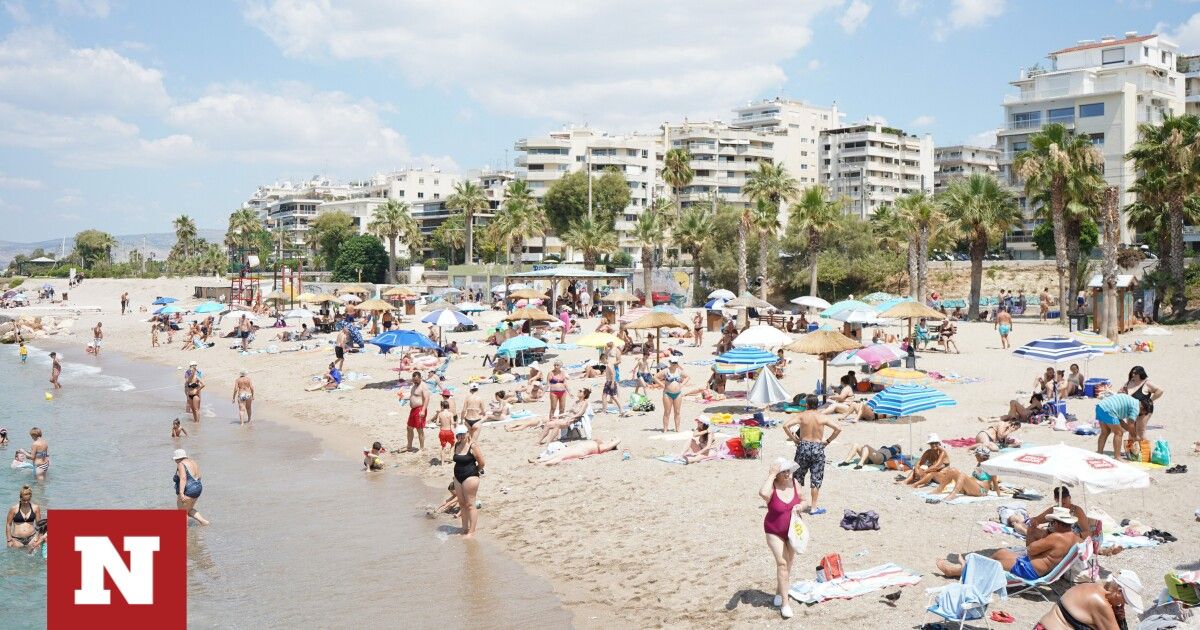 Το... αδιαχώρητο στις παραλίες της Αττικής, λίγο πριν τον καύσωνα ...