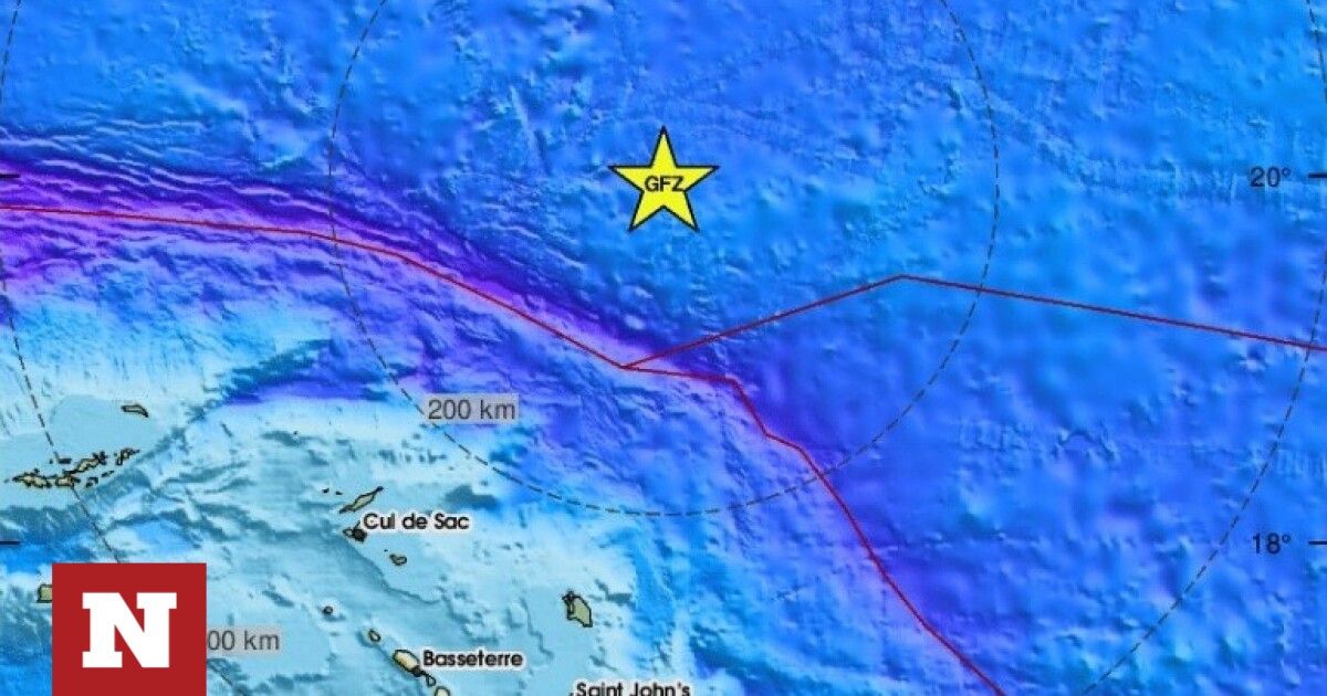 Σεισμός 6,6 βαθμών της κλίμακας Ρίχτερ στον Βόρειο Ατλαντικό - Newsbomb