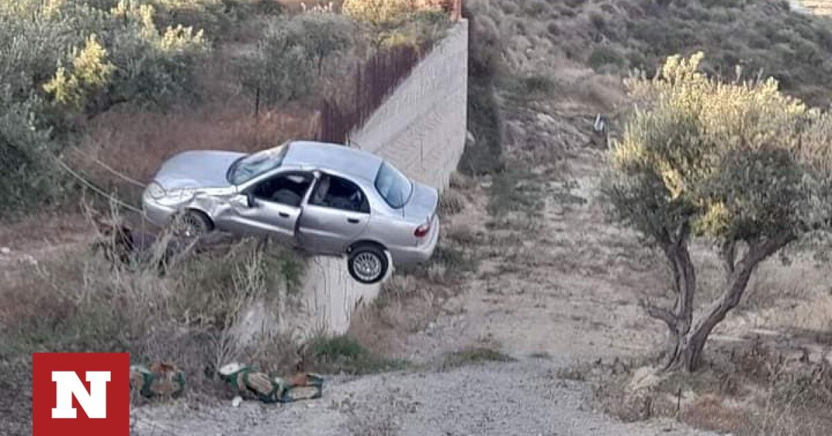 Χανιά: Αυτοκίνητο έπεσε σε γκρεμό – Εγκλωβίστηκαν δύο άτομα - Newsbomb