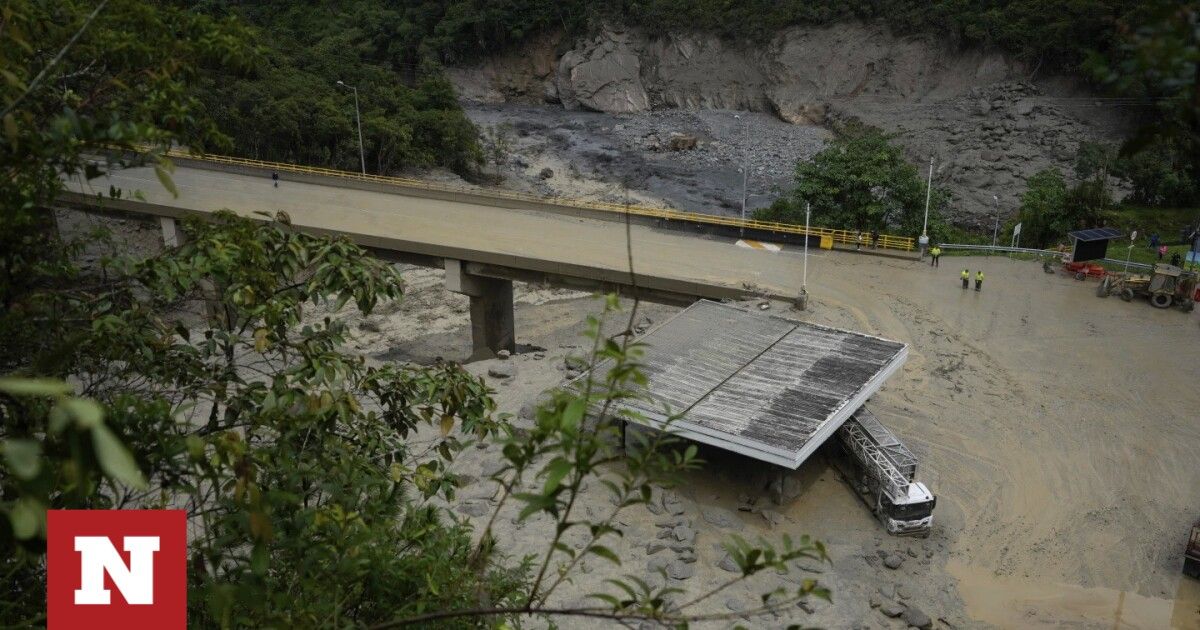 Κολομβία: 12 νεκροί και 20 αγνοούμενοι από κατολίσθηση - Newsbomb