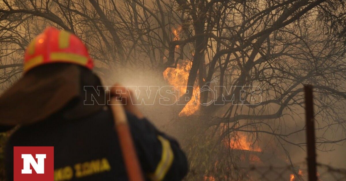 Φωτιά τώρα στη Μάνδρα: Σε ποιους δρόμους έχει διακοπεί η κυκλοφορία ...