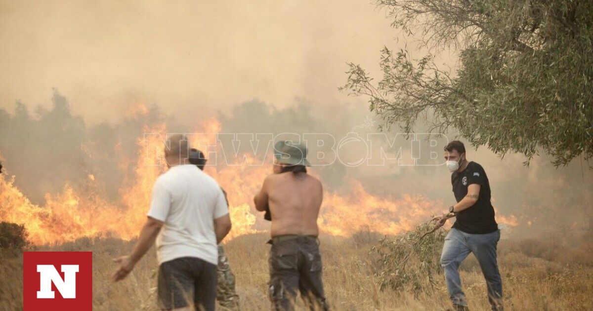 Φωτιές: 23 οι τραυματίες πυροσβέστες - 63 τα ενεργά μέτωπα στη χώρα μας ...