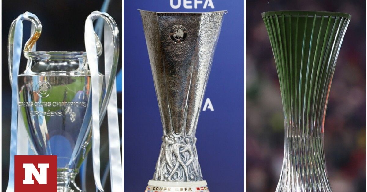 UEFA: Κρίσιμο 15νθήμερο για την Ελλάδα - Πότε παίζουν ΑΕΚ, Παναθηναϊκός ...