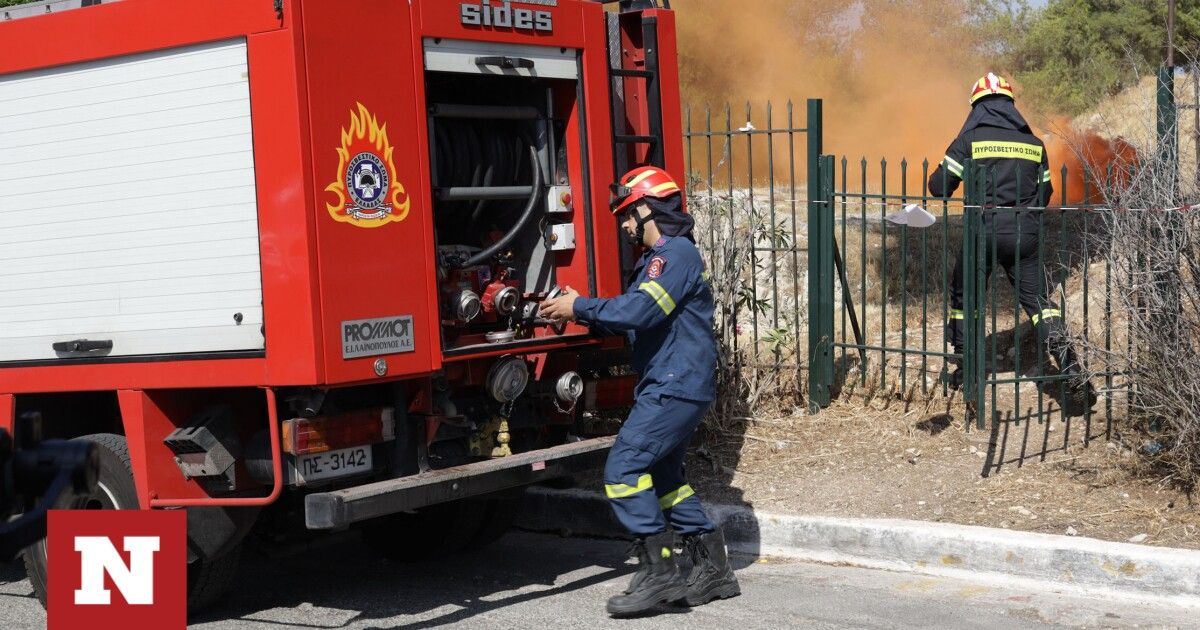 Φωτιά στη Λαχαναγορά Ρέντη - Newsbomb