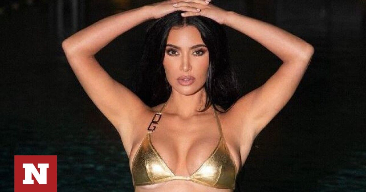 Κιμ Καρντάσιαν: Με χρυσό μπικίνι κάνει νυχτερινό μπάνιο στην Ιταλία και «ρίχνει» το Instagram ...