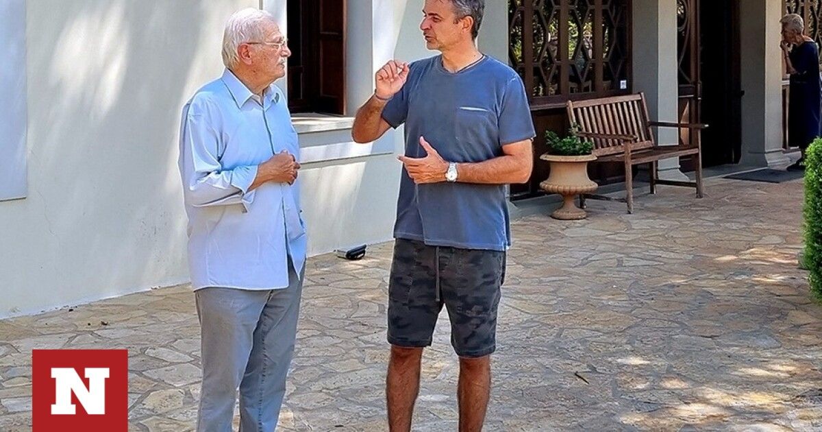 Χανιά: Ο Κυριάκος Μητσοτάκης επισκέφθηκε το σπίτι του Ελευθερίου ...