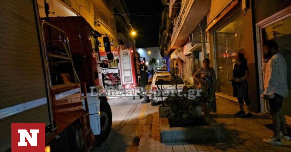 Πυρκαγιά στο κέντρο της Λαμίας: Είχαν ξεχάσει ανοικτό το μάτι της ...