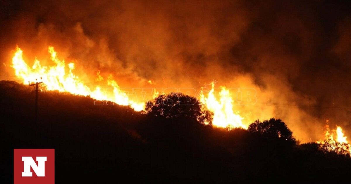 Meteo: Backing fire η φωτιά στην Πάρνηθα - Δυσμενείς έως το απόγευμα οι ...