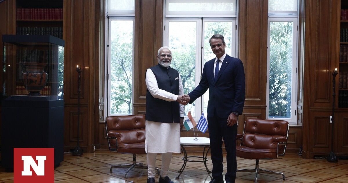 Narendra Modi says that his visit aims at the deepening of Greece-India ...