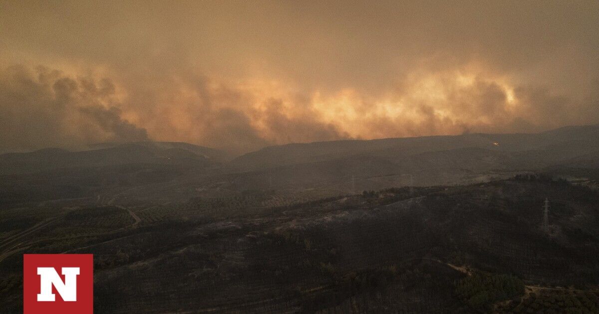 Φωτιά: Πολύ υψηλός ο κίνδυνος πυρκαγιάς σήμερα Παρασκευή 25 Αυγούστου ...