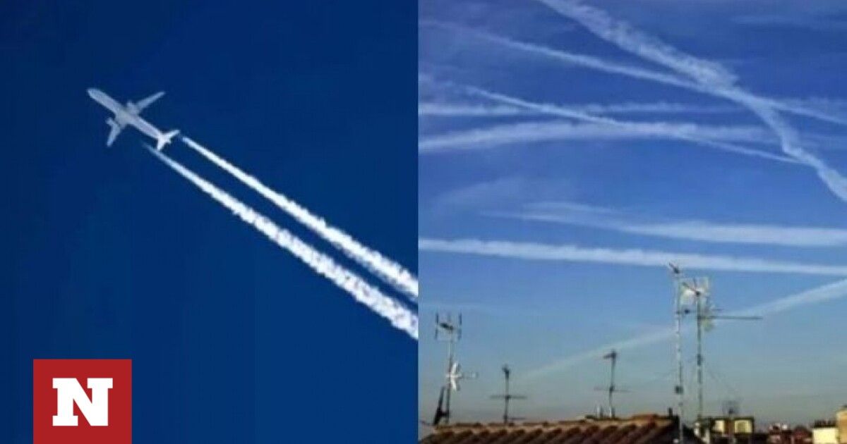 Τι είναι τα λευκά ίχνη που αφήνουν τα αεροπλάνα και για ποιο λόγο ...