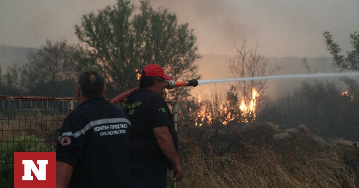 Φωτιά στον Έβρο: «Καμπανάκι» για επικίνδυνη αλλαγή των ανέμων ...