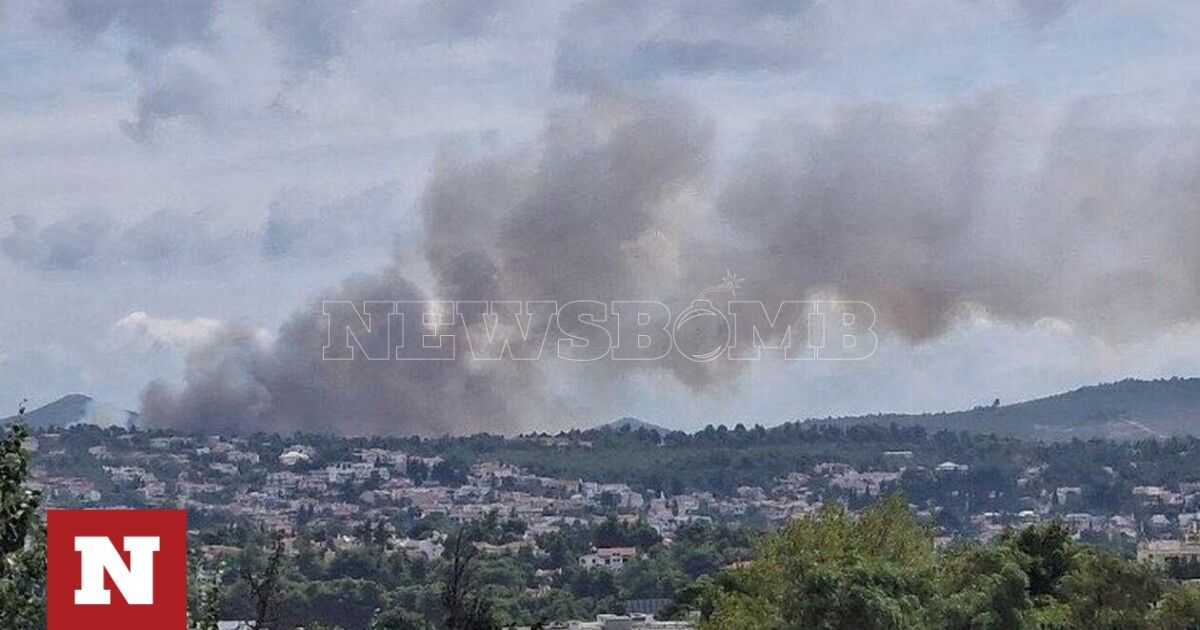 Φωτιά στη Σταμάτα: Μήνυμα του 112 - «Παραμείνετε σε ετοιμότητα» - Newsbomb